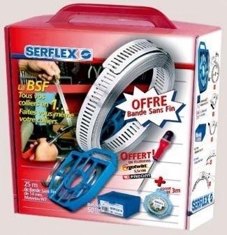 Coffret Bande Sans Fin 14 Mm Serflex — outils.fr
