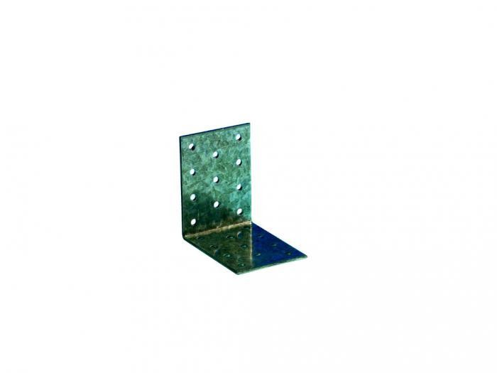 Equerre simple acier galvanise 60x60x60x2,5 mm — outils.fr