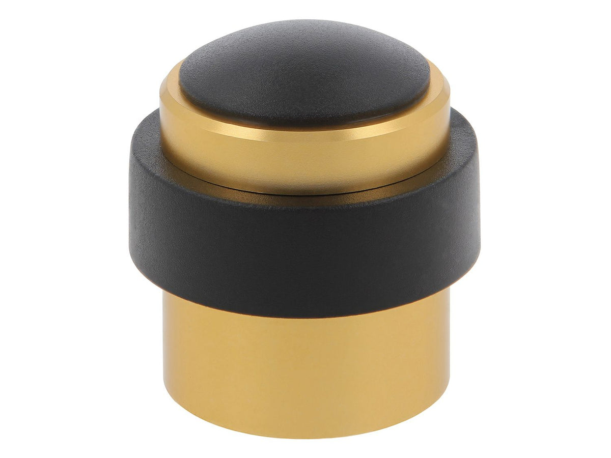 Butoir de porte / butée de porte finition or en aluminium pour portes ...